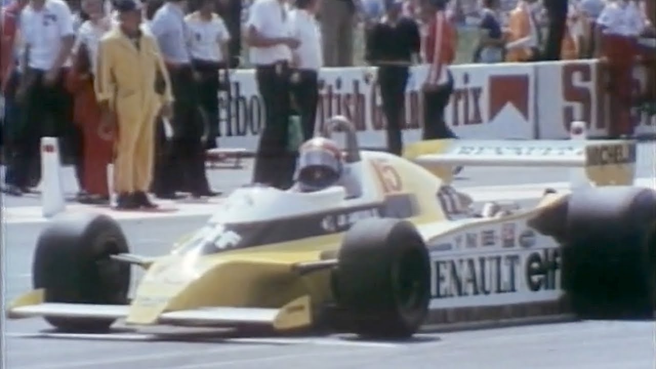 Renault Formula 1 RS 01 “F1 Turbo” – Historic Footage, 1979 | F1 ESPN
